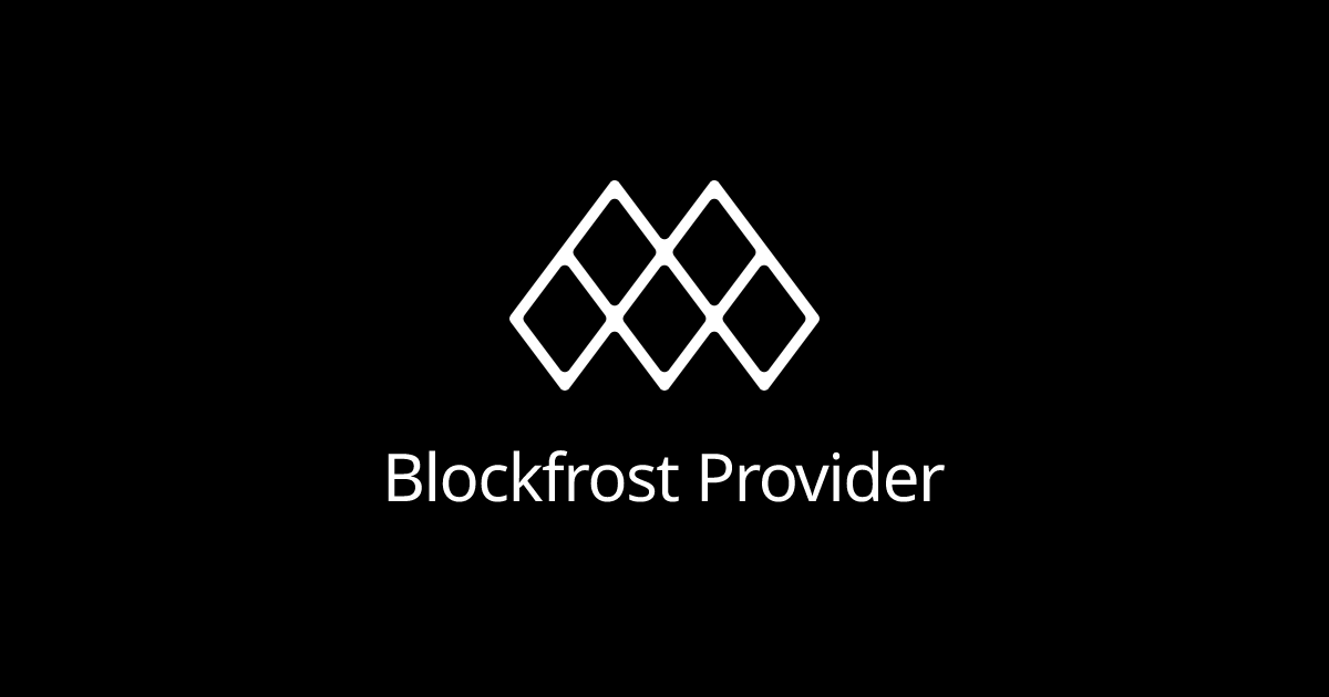 Blockfrost Provider - Mesh JS